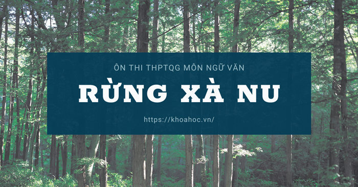 Rừng xà nu - Nguyễn Trung Thành - Ôn thi THPTQG Ngữ văn